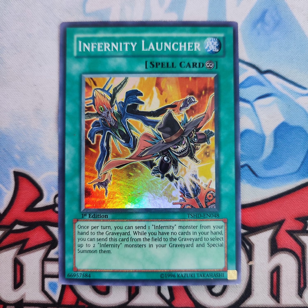 Jual yugioh infernity launcher TSHD super rare 1st original | Shopee ...