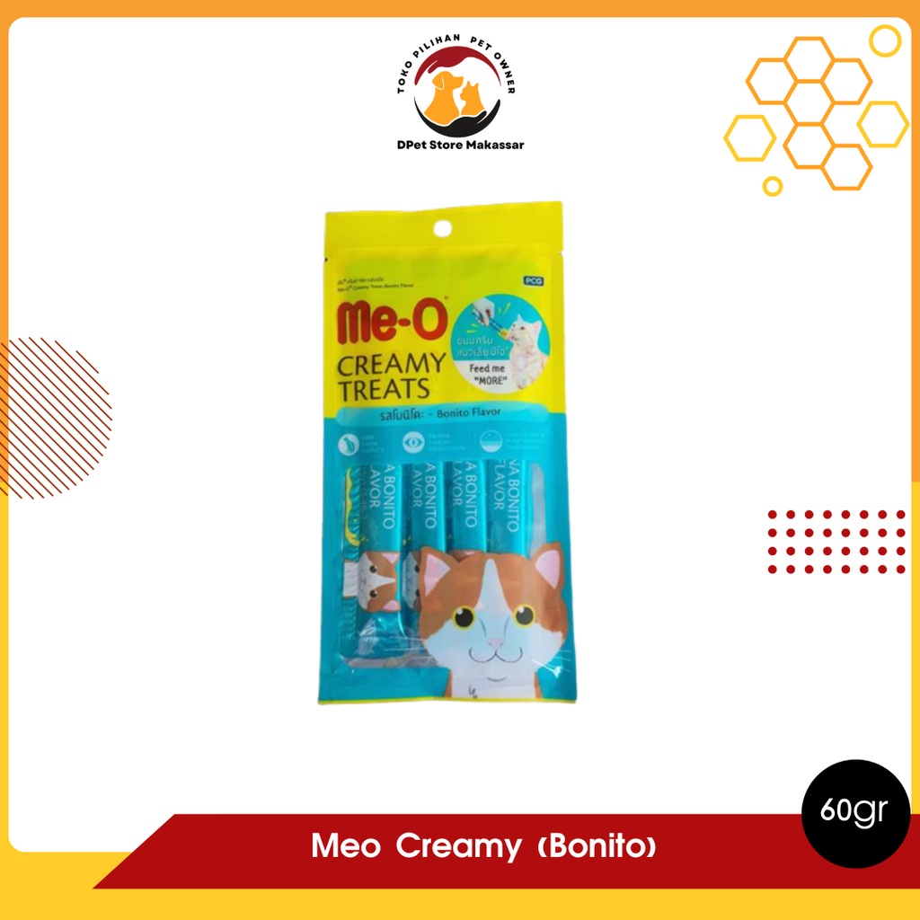 Jual Snack-Meo Creamy 60gr (Bonito) | Shopee Indonesia