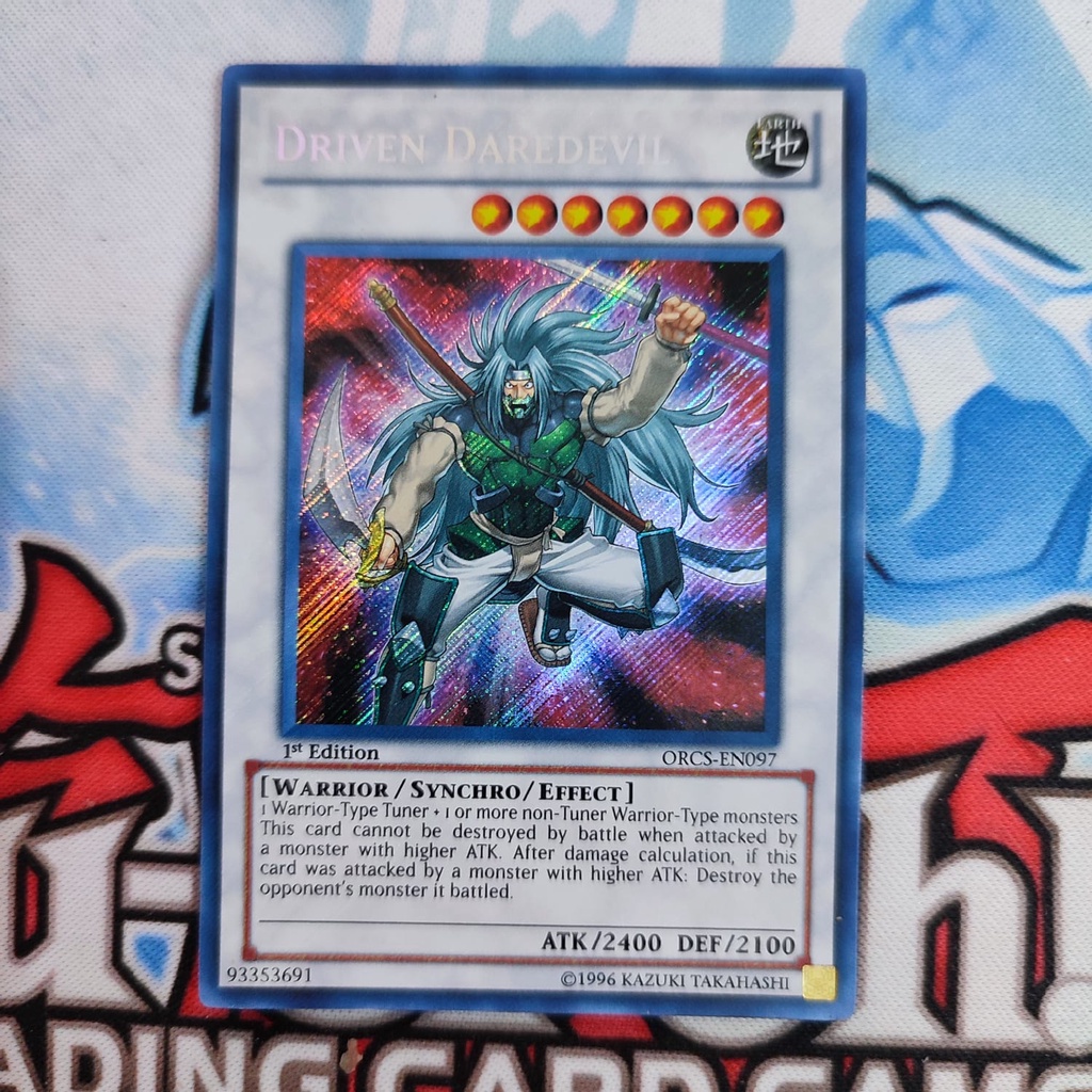 Jual yugioh driven daredevil ORCS secret rare 1st original | Shopee ...