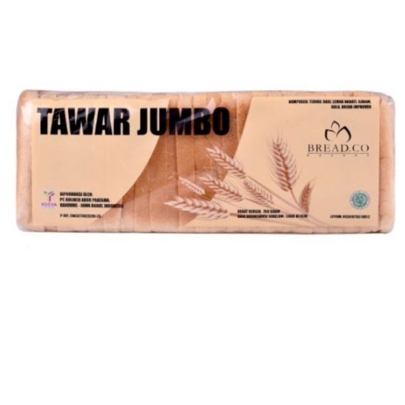 Jual Roti tawar jumbo bread.co Jabodetabek only | Shopee Indonesia