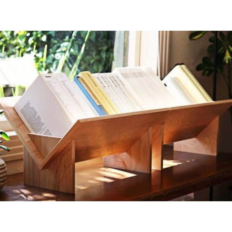 Jual Tempat Buku Kayu | Rak Buku Minimalis | Shopee Indonesia