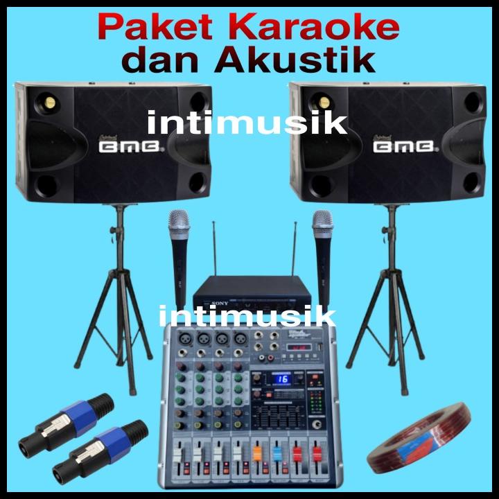 Jual Paket Sound System Karaoke Set Speaker Bmb Super 1 | Shopee Indonesia