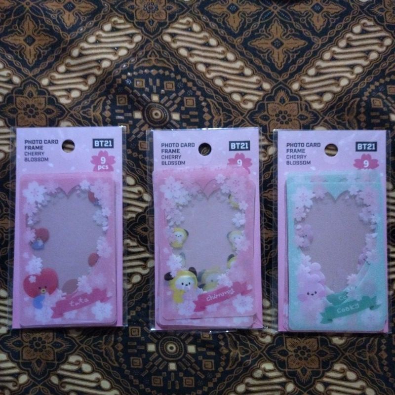 Jual Phtocard Frame cherry blossom bt21 | Shopee Indonesia