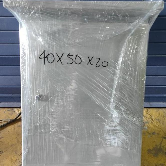 Jual Komponen Listrik Box Panel Outdoor 40 X 50 Cm Pake Topi 40 Cm X 50 ...