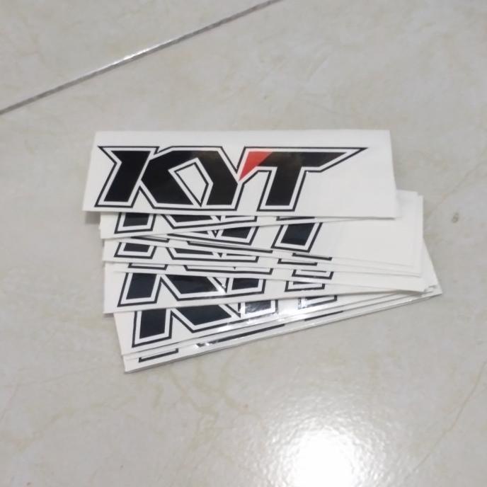 Jual Cod Stiker Logo KYT Helm / Sticker KYT / Stiker Helm /Stiker Logo ...