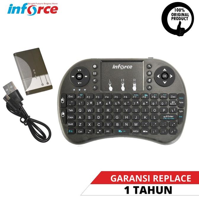 Jual INFORCE MINI KEYBOARD I8 WIRELESS CHARGE NOKIA HANDHELD | Shopee ...