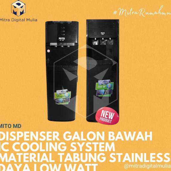 Jual Mito MD 666 Dispenser Air Galon Bawah IC Cooling System | Shopee ...