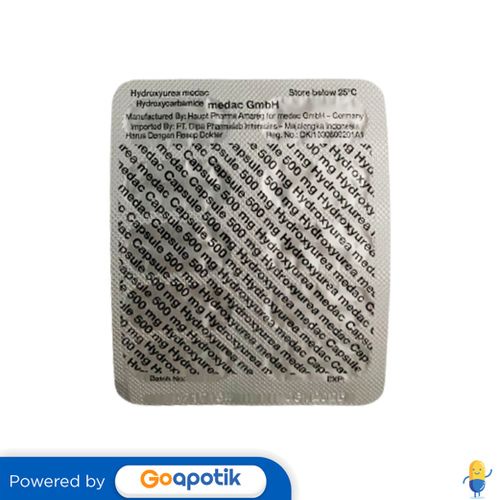 Jual HYDROXYUREA MEDAC 500 MG STRIP 10 KAPSUL | Shopee Indonesia