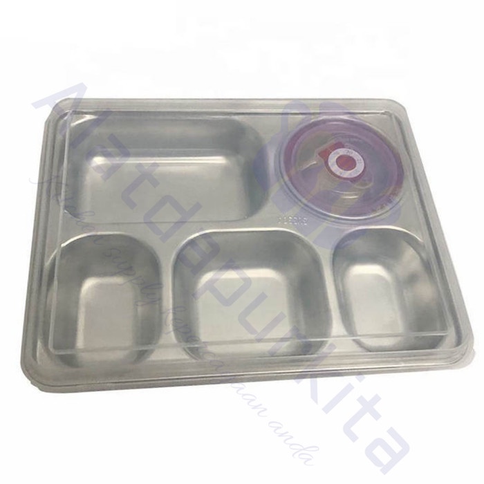 Jual FOOD TRAY BENTO LUNCH BOX KOTAK MAKAN STAINLESS 304 ANTI BOCOR ...