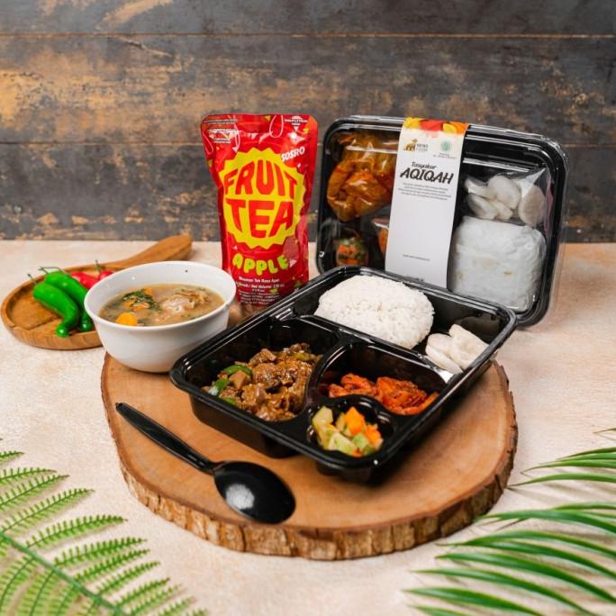 Jual Promo Paket Aqiqah Nasi Box Anak Perempuan (Gold) | Shopee Indonesia