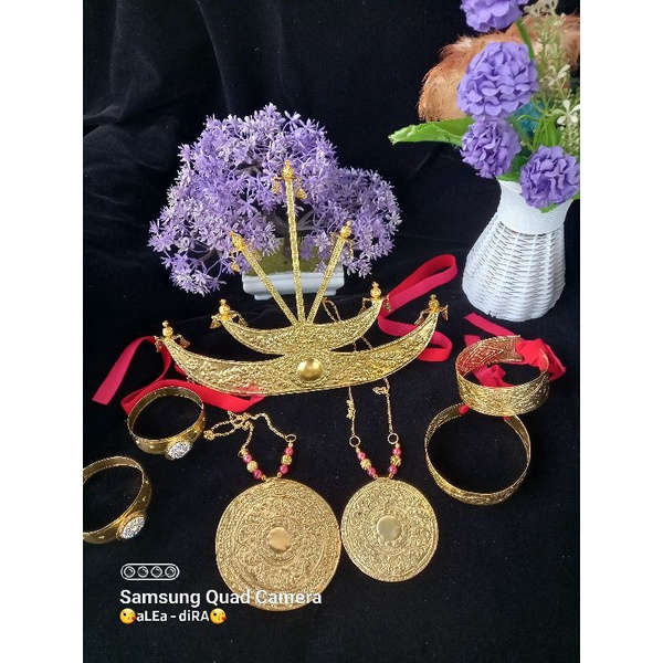 Jual SET pengantin adat TIMOR LESTE // aksesoris pengantin // mahkota ...