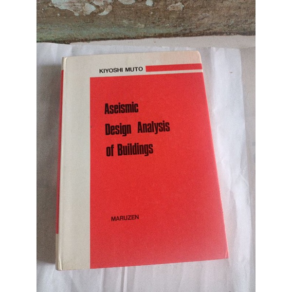 Jual original ASEISMIC DESIGN ANALYSIS OF BUILDINGS BY KIYOSHI MUTO ...