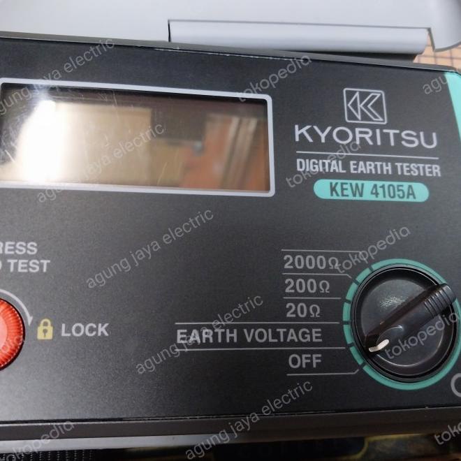 Jual Meger Kyoritsu 4105A/ Grounding Tester Kyoritsu 4105A | Shopee ...