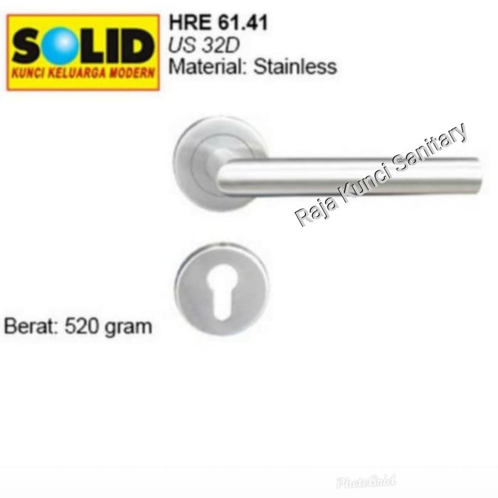 Jual Handle Pintu Roses Solid HRE 61.41 SUS 304/Handle Solid/Gagang Pintu | Shopee Indonesia