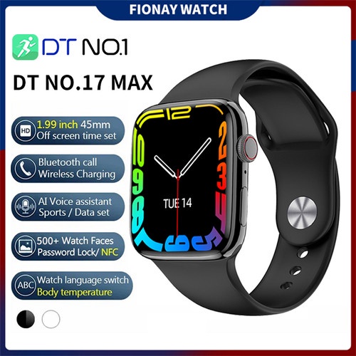 Jual No.1 DT 7 PRO MAX SMARTWATCH 1.95inci GPS NFC H-r523 | Shopee ...