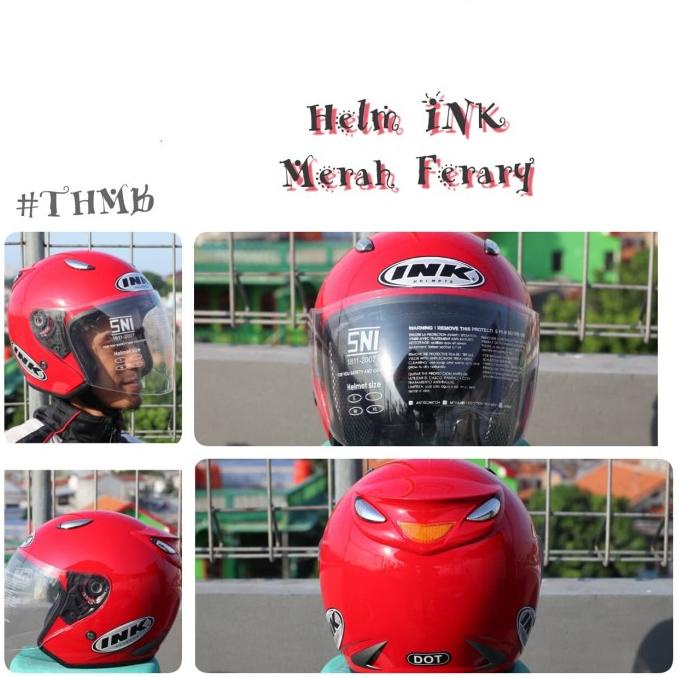 Jual Helm Ink Centro ( Merah Ferarri ) Termurah Star Seller | Shopee ...