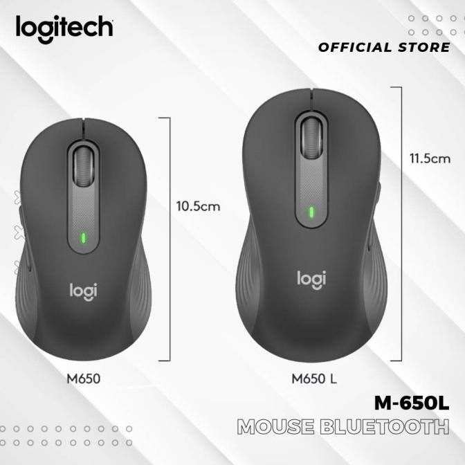 Jual Logitech Signature M650L / M 650 L Wireless Mouse | Shopee Indonesia