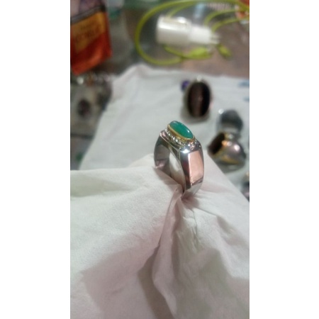 Jual emban ikat ring monel super doff handmade. kosongan tanpa batu ...