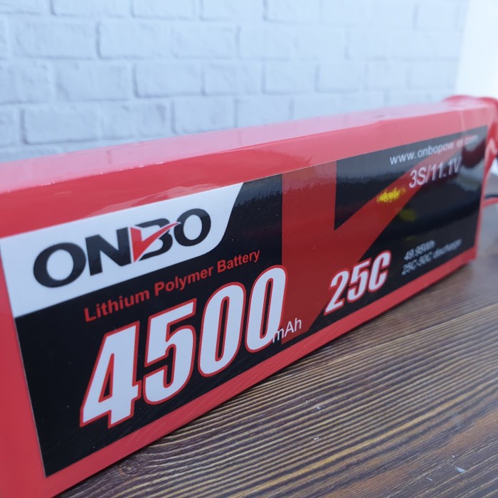 Jual Lipo Battery 3s 11.1v 4500mah 25-50c Onbo Nano Power | Shopee Indonesia