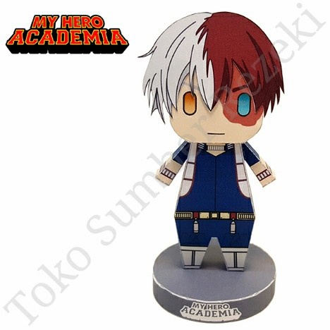Jual Paper Craft Action Figure Shoto Todoroki My Hero Academia ...