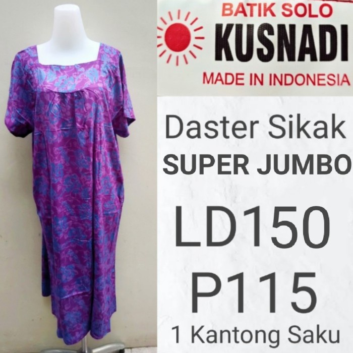 Jual Daster Sikak Super Jumbo Batik Cetak Kusnadi | Shopee Indonesia