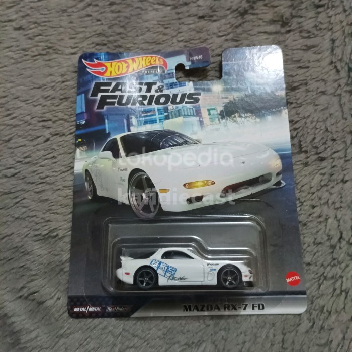 Jual Flash Sale!!! Hotwheels Premium Mazda Rx7 Fd Hks Fast N Furious ...