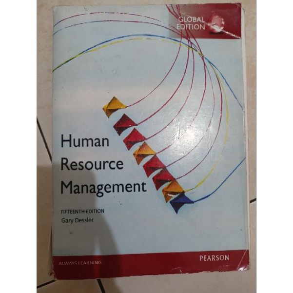Jual Buku Human Resource Management Fifteen Edition Edisi 15 oleh Gary Dessler Penerbit Pearson ...