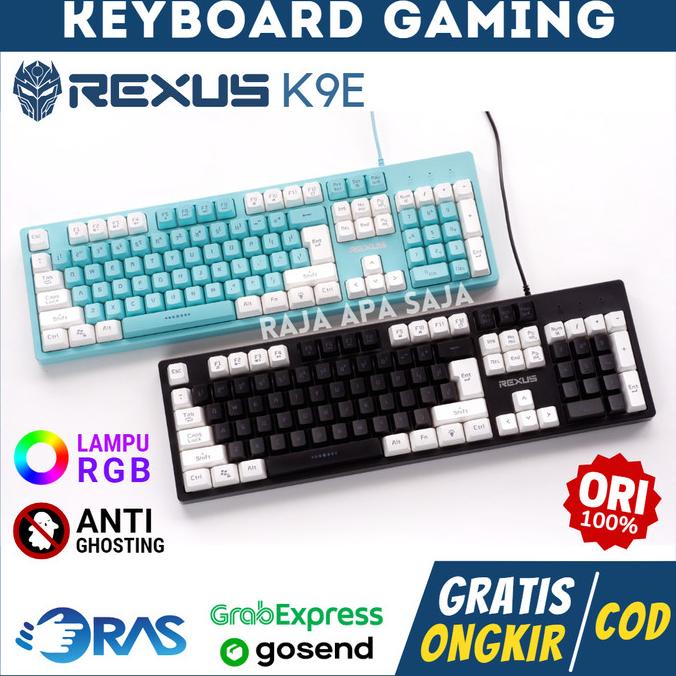 Jual Keyboard Gaming Rexus RGB Keybord Kibord Laptop PC Komputer ...