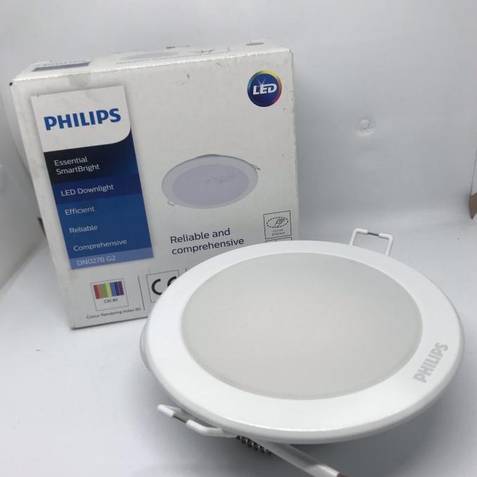 Jual LAMPU DOWNLIGHT LED PANEL PHILIPS DN027B G2 7 WATT INBOW GARANSI ...