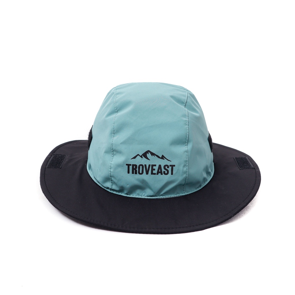 Jual Rain Hat Topi Outdoor Waterproof Mint | Shopee Indonesia