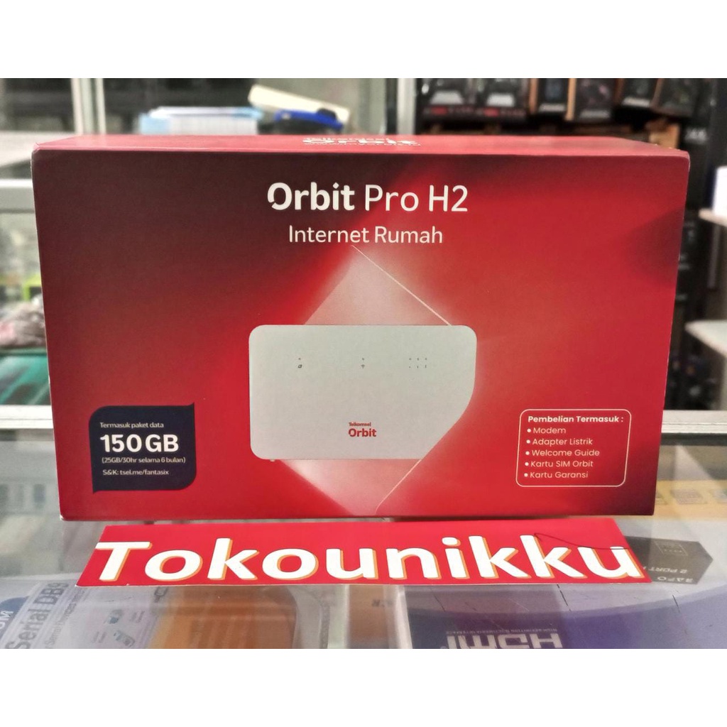 Jual Telkomsel Orbit Pro H2 Modem WiFi 4G High Speed Bonus Data | Shopee Indonesia