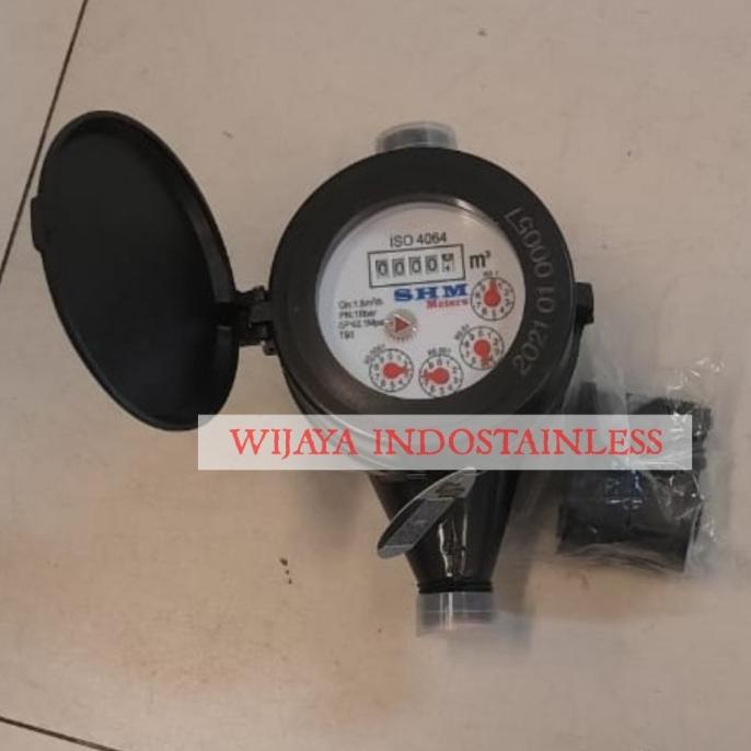 Jual Flow Meter SHM Multi Jet ABS 1/2" inch 15mm | Shopee Indonesia
