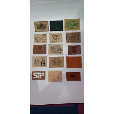 Jual Label Kulit Imitasi label tas label aksesori tas custom | Shopee ...