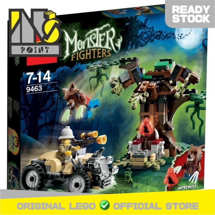 Jual LEGO 9463 - Monster Fighters - The Werewolf | Shopee Indonesia
