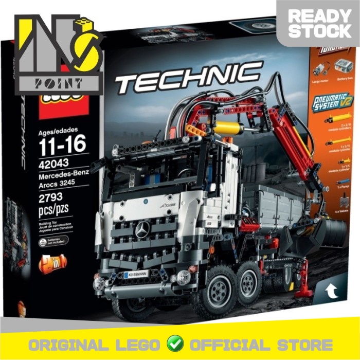 Jual LEGO 42043 - Technic - Mercedes-Benz Arocs 3245 | Shopee Indonesia