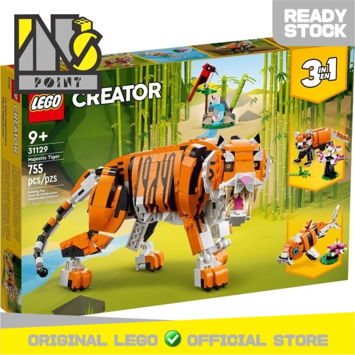 Jual LEGO 31129 - Creator - Majestic Tiger | Shopee Indonesia