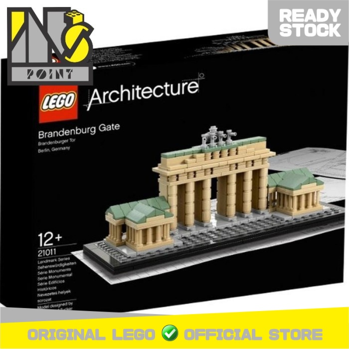 Jual LEGO 21011 - Architecture - Brandenburg Gate | Shopee Indonesia