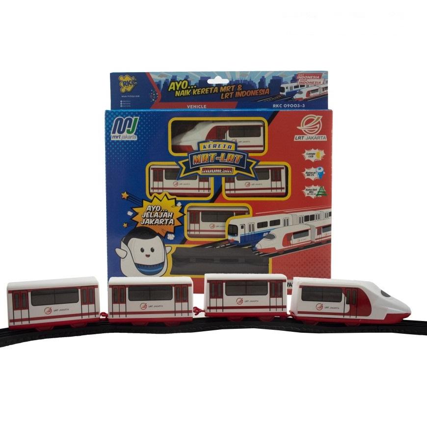 Jual SHOPEE MALL MRT LRT RKC Mainan Anak Kereta Api MRT LRT Kereta Api ...