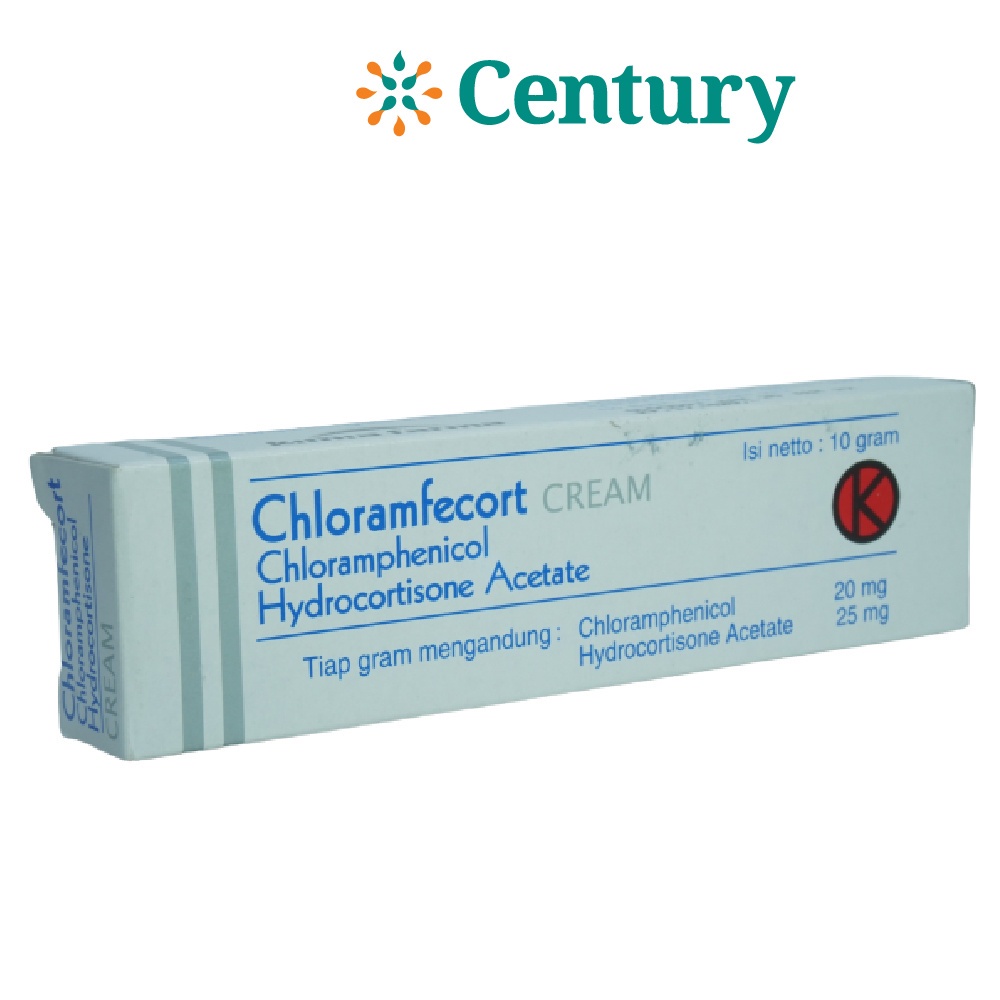 Jual CHLORAMFECORT CREAM 10 GR / KULIT EKSIM / ALERGI / KULIT GATAL ...