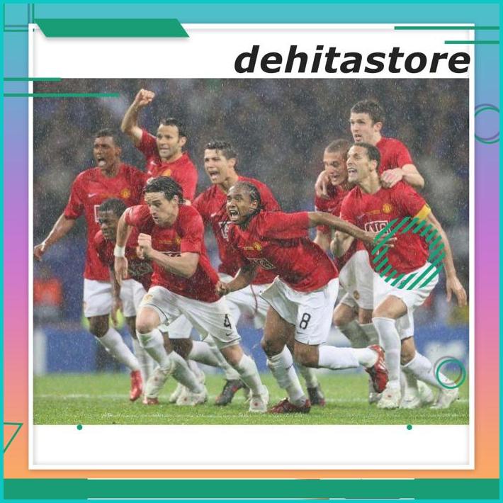 Jual JERSEY RETRO MU FINAL MOSCOW 2008 RETRO JERSEY + STARBALL MU JUARA ...
