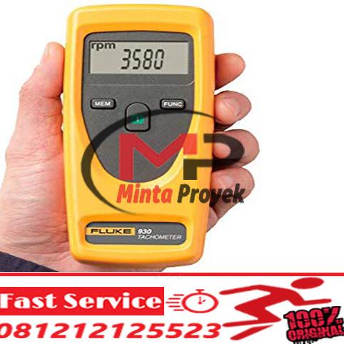 Jual Fluke 930 Infrared Tachometer Non Contact Digital Alat Ukur RPM ...