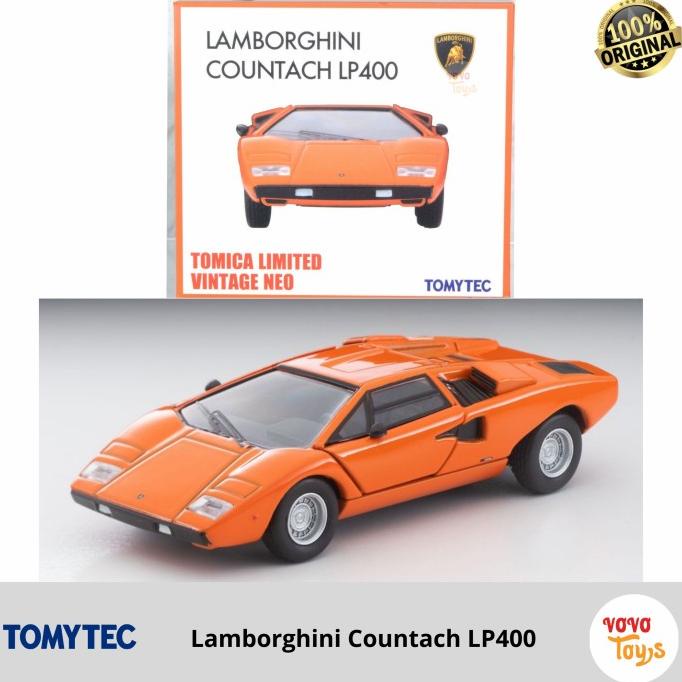 Jual Tomica Limited Vintage Neo Lamborghini Countach LP400 Orange ...