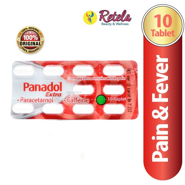 Jual Panadol Extra Isi 10 Tablet Obat Demam, Sakit Kepala, Dan Gigi ...