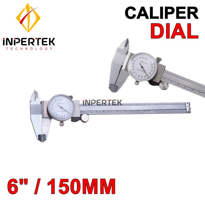 Jual Vernier Caliper Dial 150 mm Sigmat 6" Jangka Sorong 0-150mm / 6 Inch | Shopee Indonesia