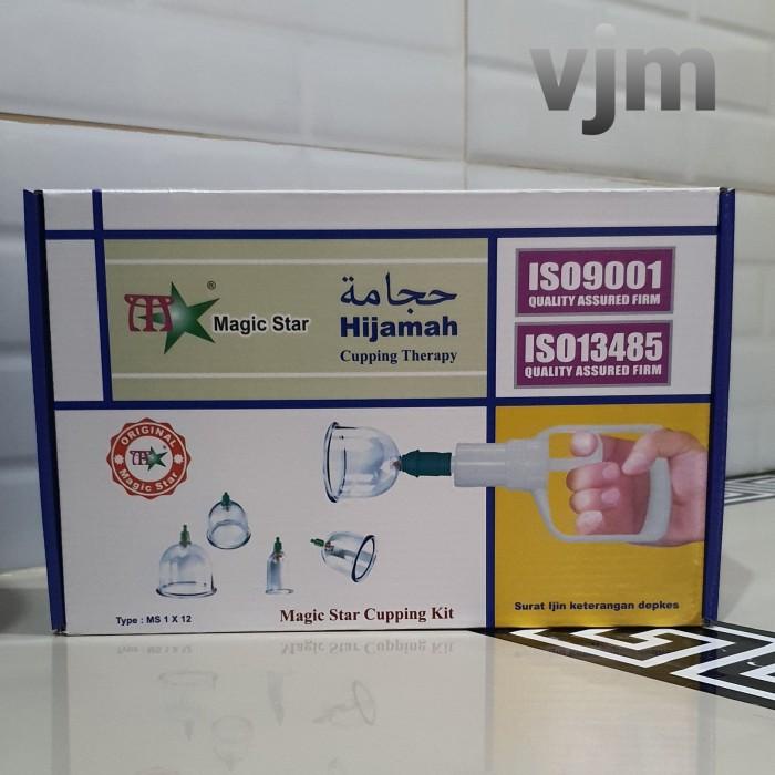 Jual Kop Angin Isi 12Ms/Alat Bekam 1X12 Magic Star Original/Kop Hijamah | Shopee Indonesia