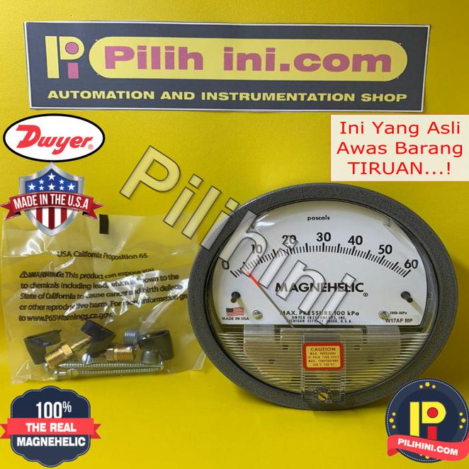 Jual Dwyer 2000-60Pa Magnehelic Differential Pressure Gage | Shopee Indonesia
