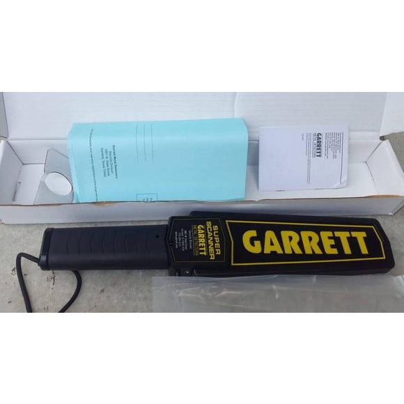 Jual Garrett Garret Super Scanner Metal Detector Deteksi Logam Original ...