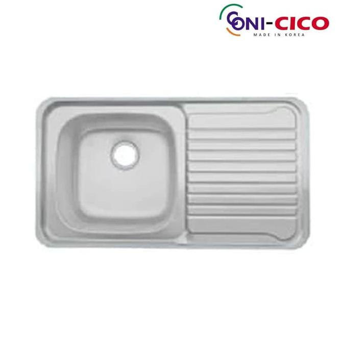 Jual Kitchen Sink Coni IS 900 + Kran Dan Afur Made in Korea | Shopee ...