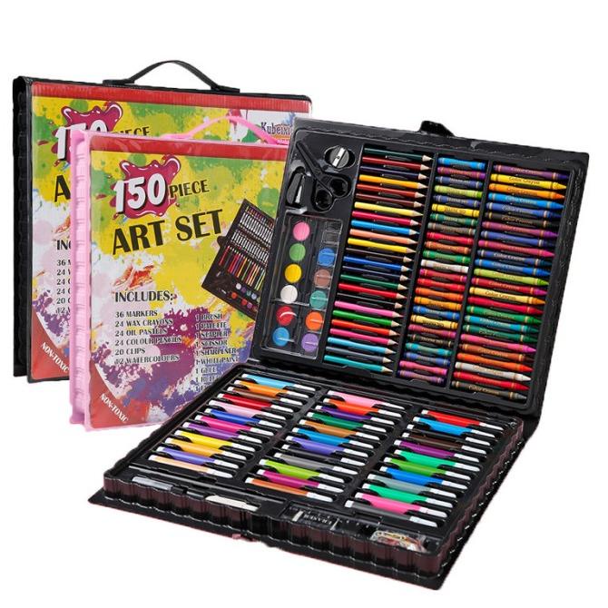 Jual Pensil warna 150 pcs /150 piece art set | Shopee Indonesia