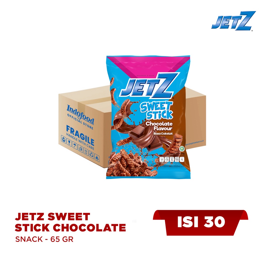 Jual CTN - JetZ Sweet Stick Chocolate 65 Gr | Shopee Indonesia